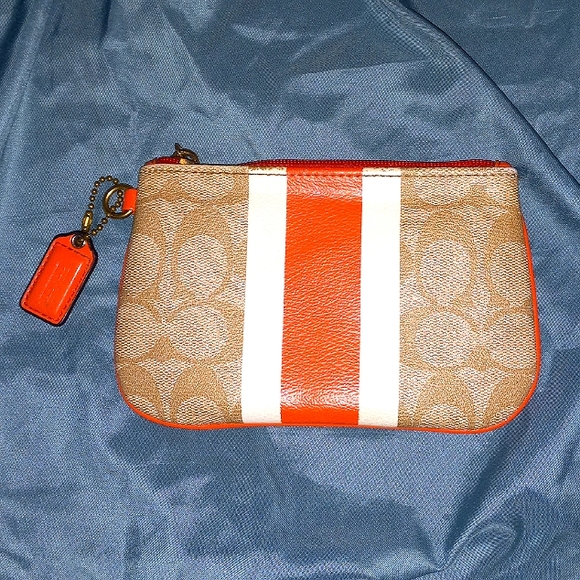 Coach | Bags | Coach Zippered Wallet With Care Card Must See | Poshmark